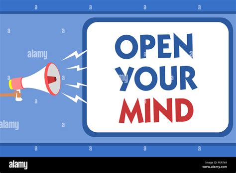 Text Sign Showing Open Your Mind Conceptual Photo Be Open Minded