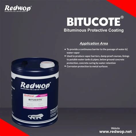 Black Redwop Bitucote Bituminous Protective Coating At Best Price