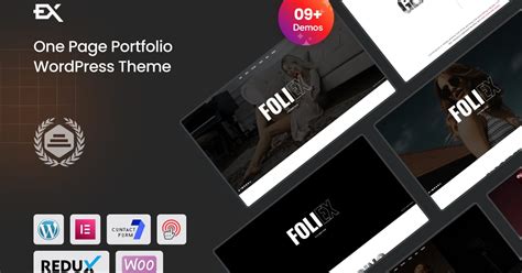 Foliex One Page Portfolio Wordpress Theme Wp Themes Ft Photographer
