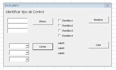 Identificar Los Tipos De Controles Que Tenemos En Un Formulario De