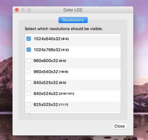 How To Change MacBook Screen Resolution Manually
