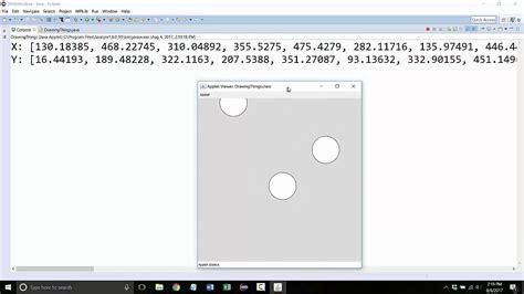 Intro Java Using Arrays For Graphics Youtube