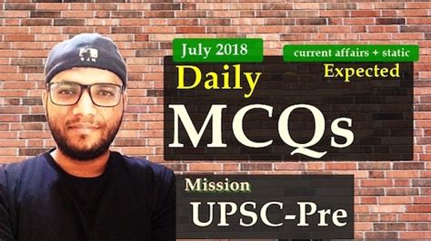 Upsc Cse Gs 18 July Daily Mcqs Mission Upsc Pre 2019 In Hindi