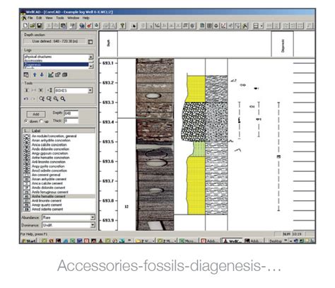 Wellcad Corecad Digital Core Description Module