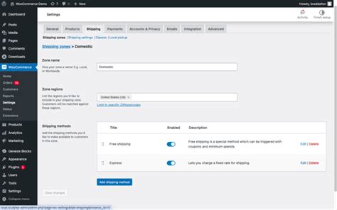Find Woocommerce Shipping Method Id Wp Sites