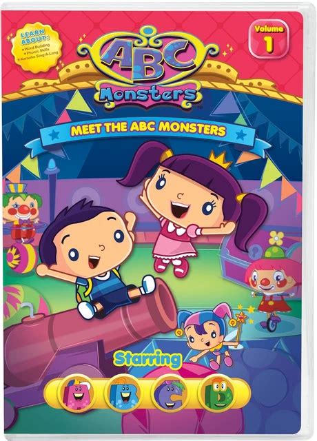 Abc Monsters Starring Abcd Dvd Abc Monsters Ncircle Entertainment