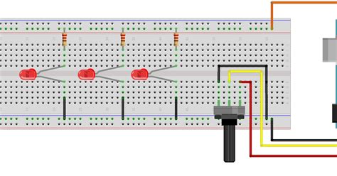 Arduino Uno Básico 05 Potenciometro Para Tres Leds Y Lectura En Monitor Serial Evaluación