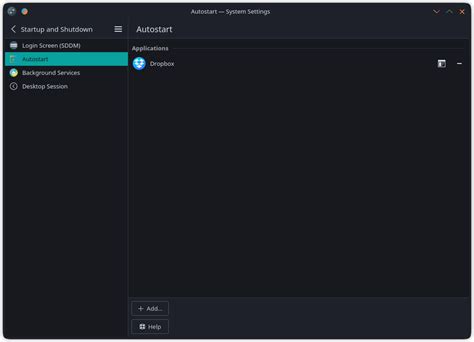 Dropbox Will Not Autostart On Kde Neon Help Kde Discuss