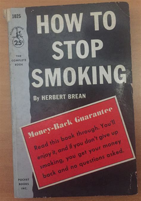 Herbert Brean How To Stop Smoking
