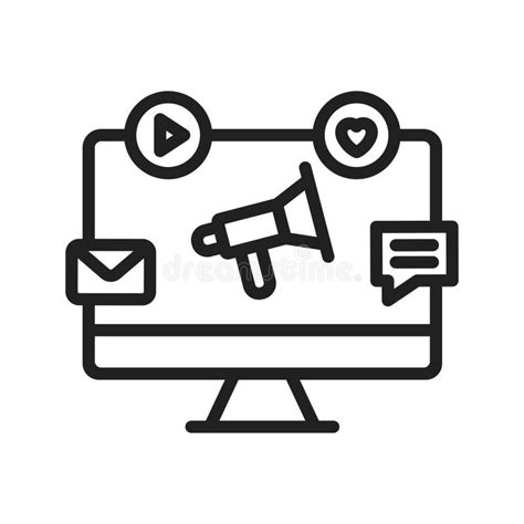 Social Media Icon Vector Image Stock Vector Illustration Of Concept Icon 314830949