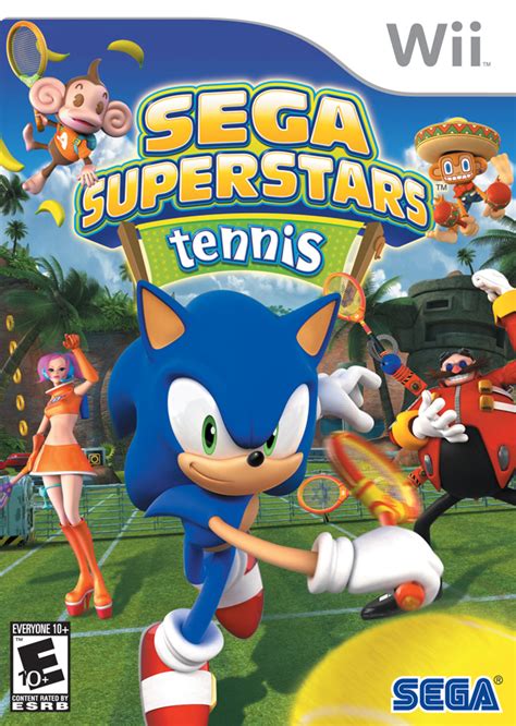 Jogo Sega Superstars Tennis Para Wii Dicas An Lise E Imagens