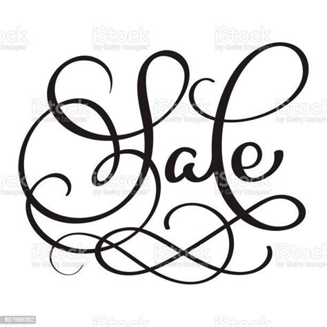 흰색 바탕에 판매 서 단어입니다 손으로 그린 벡터 일러스트 레이 션 Eps10 레터링 그리기에 대한 스톡 벡터 아트 및 기타 이미지 그리기 낱말 디자인 Istock