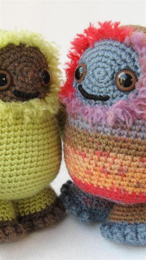 Adorable Monster Amigurumi Crochet Pattern By Lucy Collin Knitting