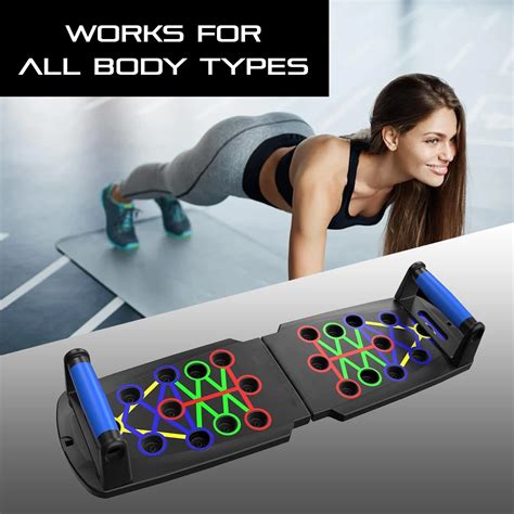 Push Up Board 10 In 1 Push Up Bar Foldable Portable Multi Function Pus