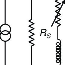 General Thermal And Electrical Model Of The Nano Transition Edge Sensor Download Scientific