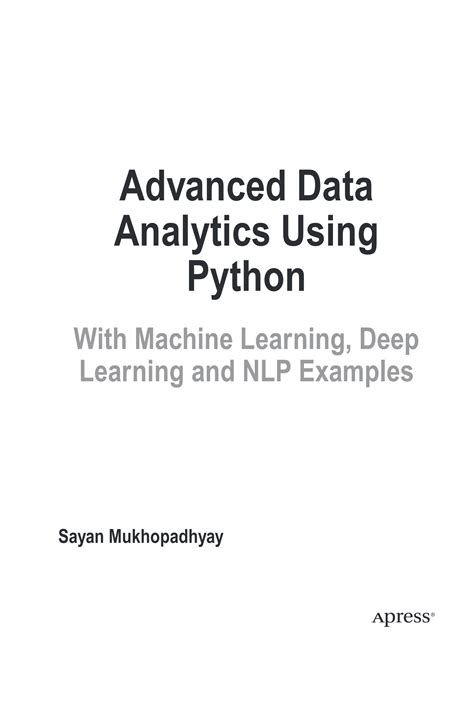 Solution Advance Data Analytics Using Python Studypool