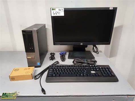 Dell Optiplex Desktop Pc Setup Qty 1 Specs In Pics Michener Allen