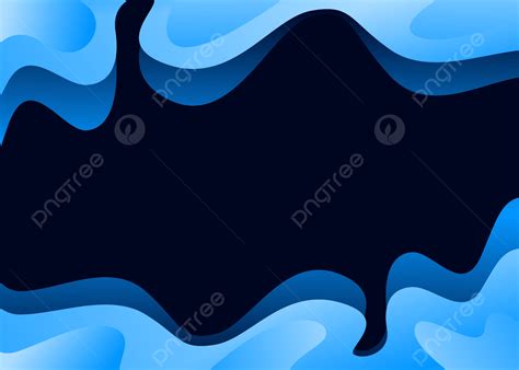 Blue Gradient Background Abstract Liquid Vector Illustration Blue Gradient Background