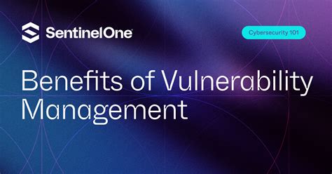 11 Benefits Of Vulnerability Management Sentinelone