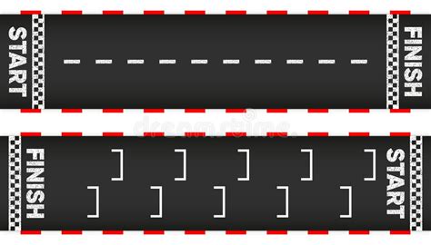 Start Finish Line Vector Stock Illustrations 11499 Start Finish Line Vector Stock