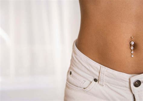 Belly Button Piercing Process