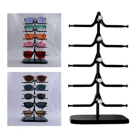 Generic 5 Pairs Sunglasses Rack Eyewear Eyeglasses Glasses Display