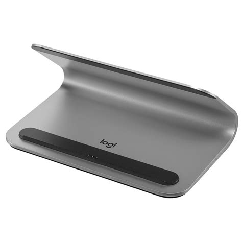 Logitech Base Charging Station For Ipad And Ipad Pro Silver Bikeinn