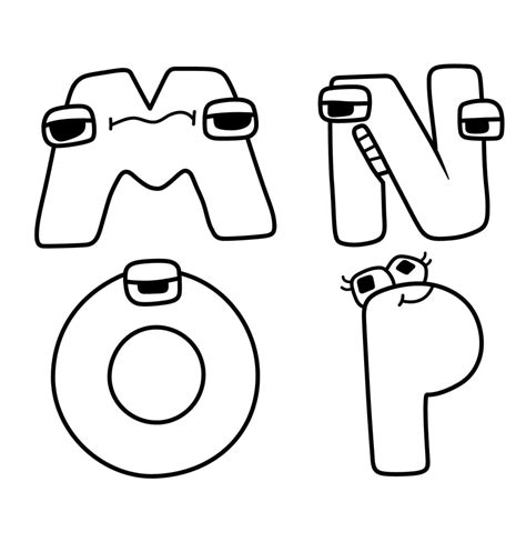 Ausmalbilder Alphabet Lore Coloringlib Com Kostenlos Malvorlagen Zum Ausdrucken