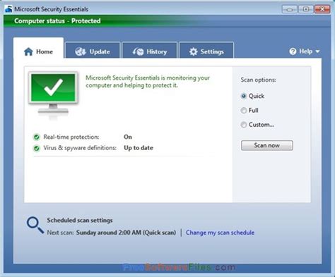 Microsoft Security Essentials Free Download