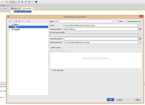 Intellij Rust Language Plugin Rrust