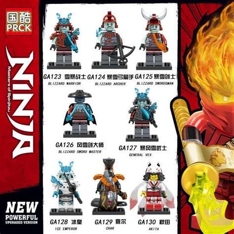 Ninjago Ice Emperor GA Minifigures Brixtoy