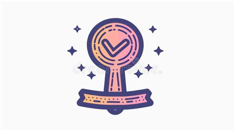 Professional Approved Stamp Icon For Assessment Related Projects Stock