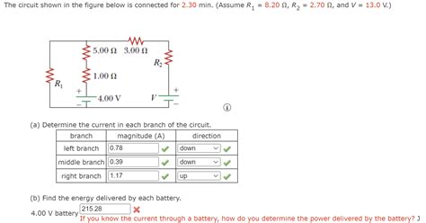 Solved The Circuit Shown In The Figure Below Is Connected Chegg Com