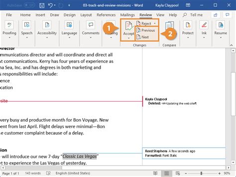 Track Changes In Word CustomGuide
