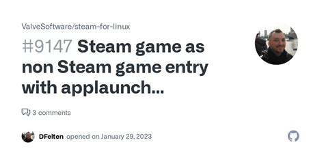 Steam Game As Non Steam Game Entry With Applaunch Command Can No Longer Be Closed Issue