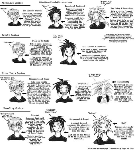 Drawing Expressions Pg 4 By ~sai Manga Tuts On Deviantart Drawing