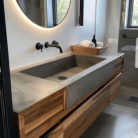 Concrete Sink Bathroom Ideas
