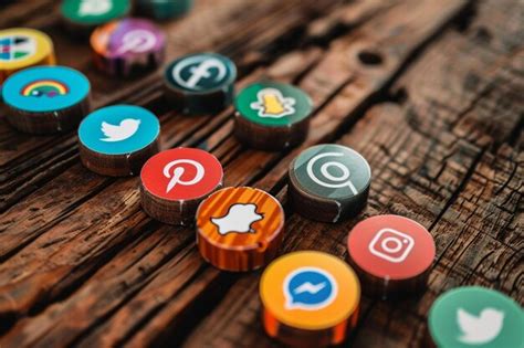 Premium Photo Connecting Through Visual Content Social Networking Service