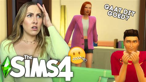 Zijn Zij Weer Bij Elkaar 😬 De Sims 4 Aflevering 39 Youtube