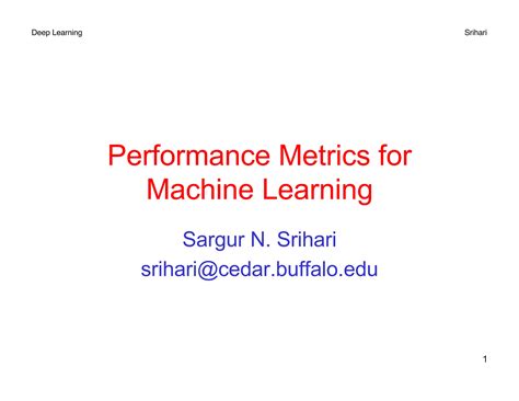 Machine Learning Performance Metricspdf
