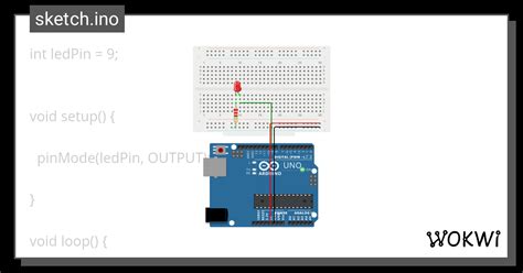 Dayoc Blinking Led Copy Wokwi Esp32 Stm32 Arduino Simulator