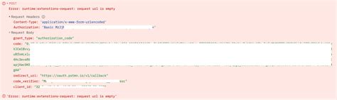 Azure Postman Oauth 20 Request Url Is Empty Error Even Though