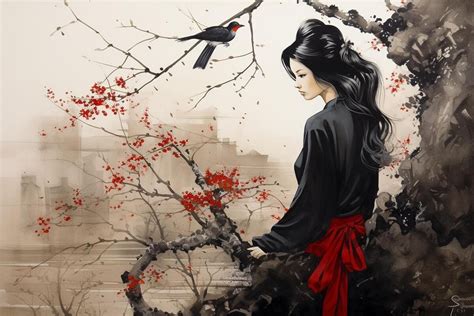 Digital Art Japanese Art History Graphic By Ranya Art Studio · Creative