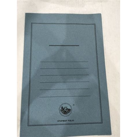 Jual Map Kertas Biru Merk Miliwis Map Biasa Map Arsip Map Dokumen Shopee Indonesia