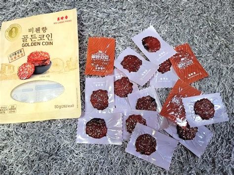 비첸향 골든코인 육포 매장거랑 달라 안달라 네이버 블로그