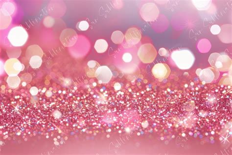 Sparkling Pink Glitter Background Graphic By Sun Sublimation · Creative