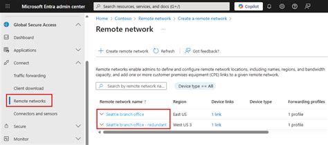使用全局安全访问增强远程网络复原能力 Global Secure Access Microsoft Learn