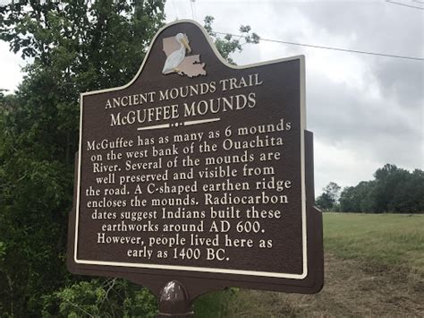 Read The Plaque Mcguﬀee Mounds