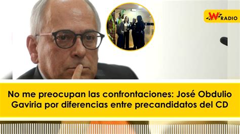 El Exsenador José Obdulio Gaviria Habló En La W Sobre Las Diferencias Y