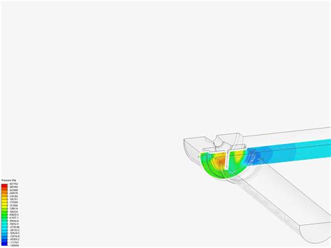 Tutorial Fluid Flow Through A Valve By Simonkomp Simscale